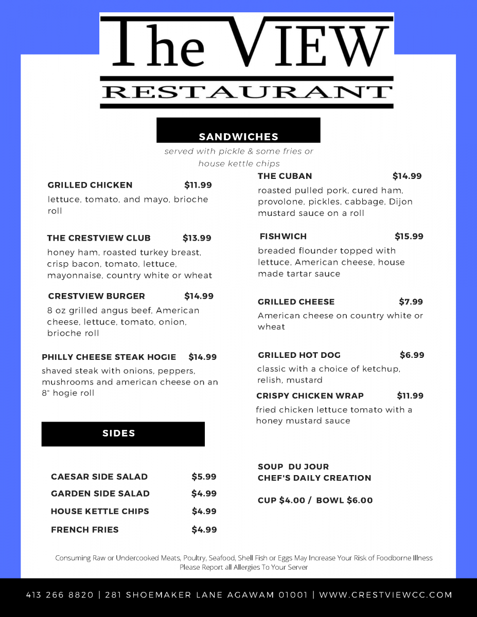 The View Restaurant - Crestview Country Club