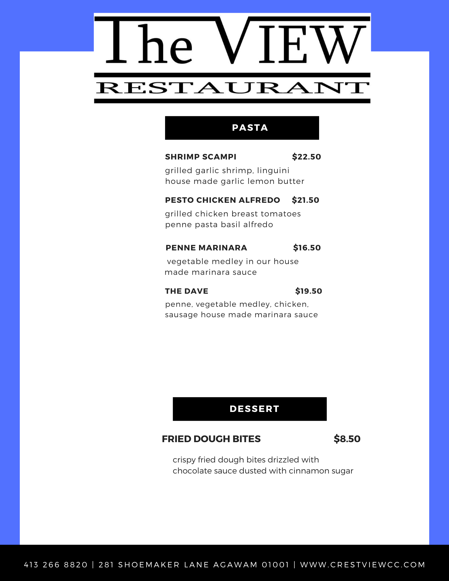 The View Restaurant - Crestview Country Club