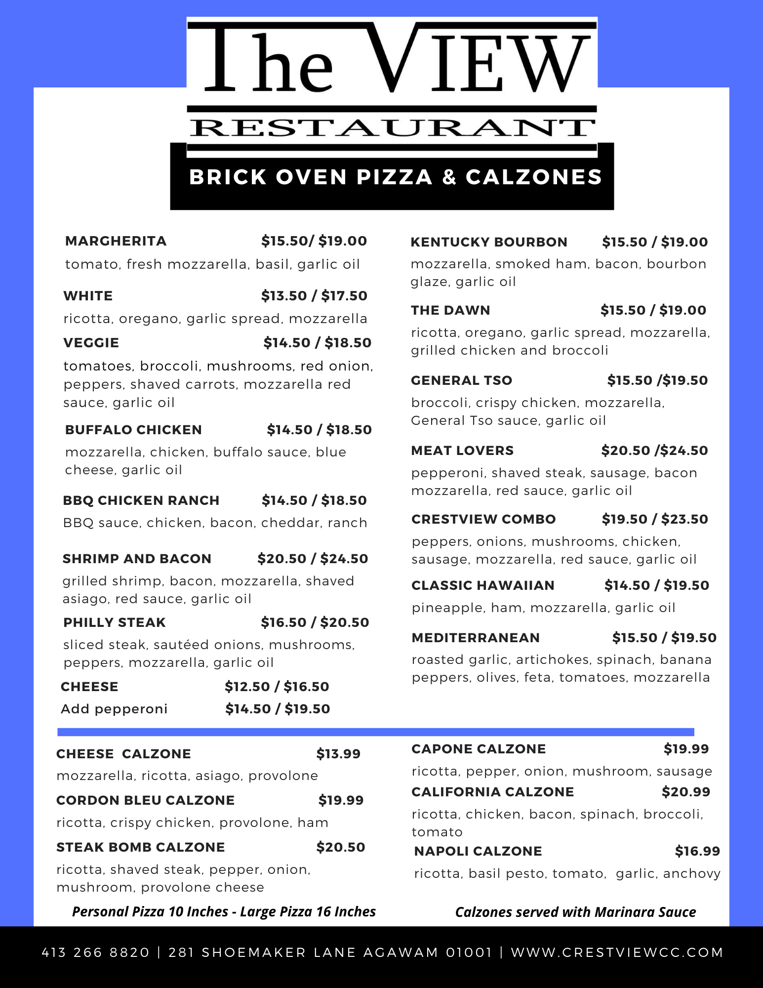 The View Restaurant - Crestview Country Club